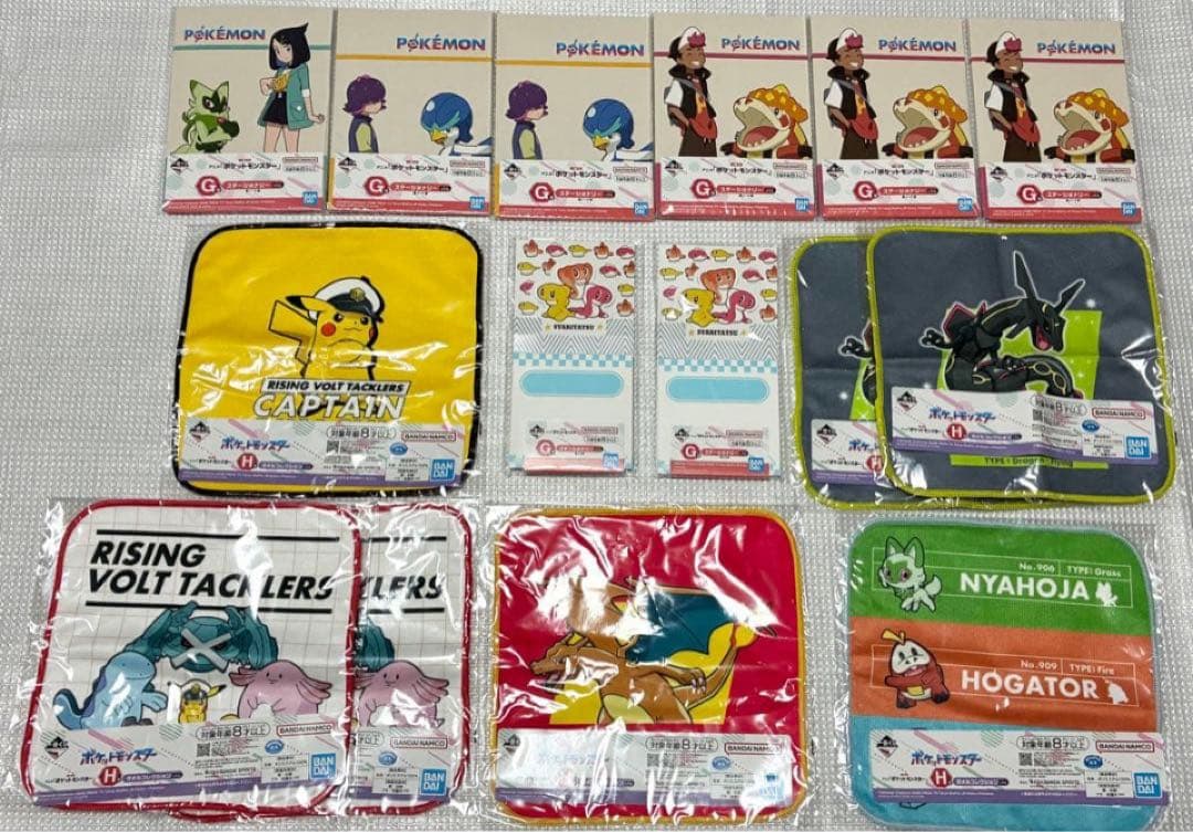新品•未使用】ポケモン 一番くじA賞〜H賞 ラストワン賞 34点まとめ売り