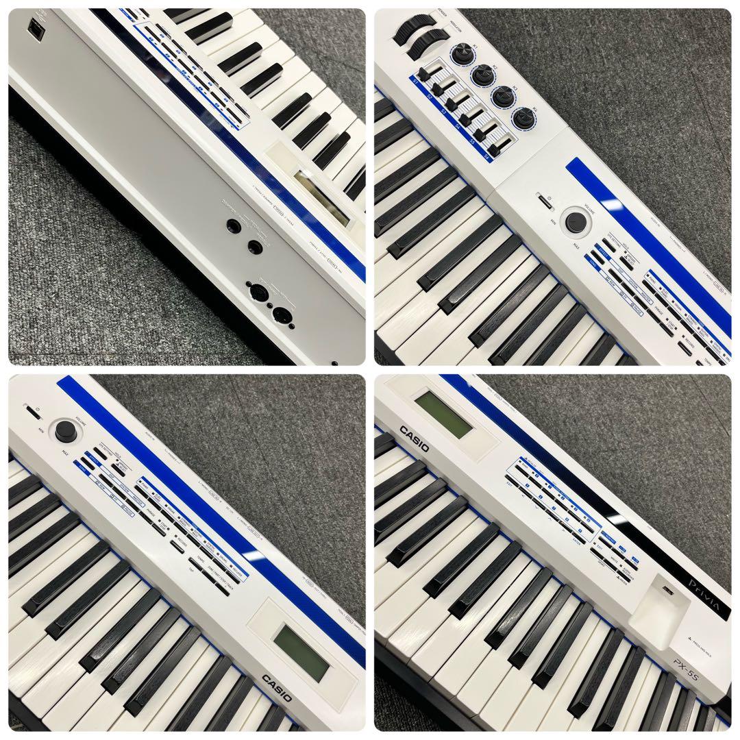 【11659】CASIO privia PX-5SWE ステージピアノ ホワイト