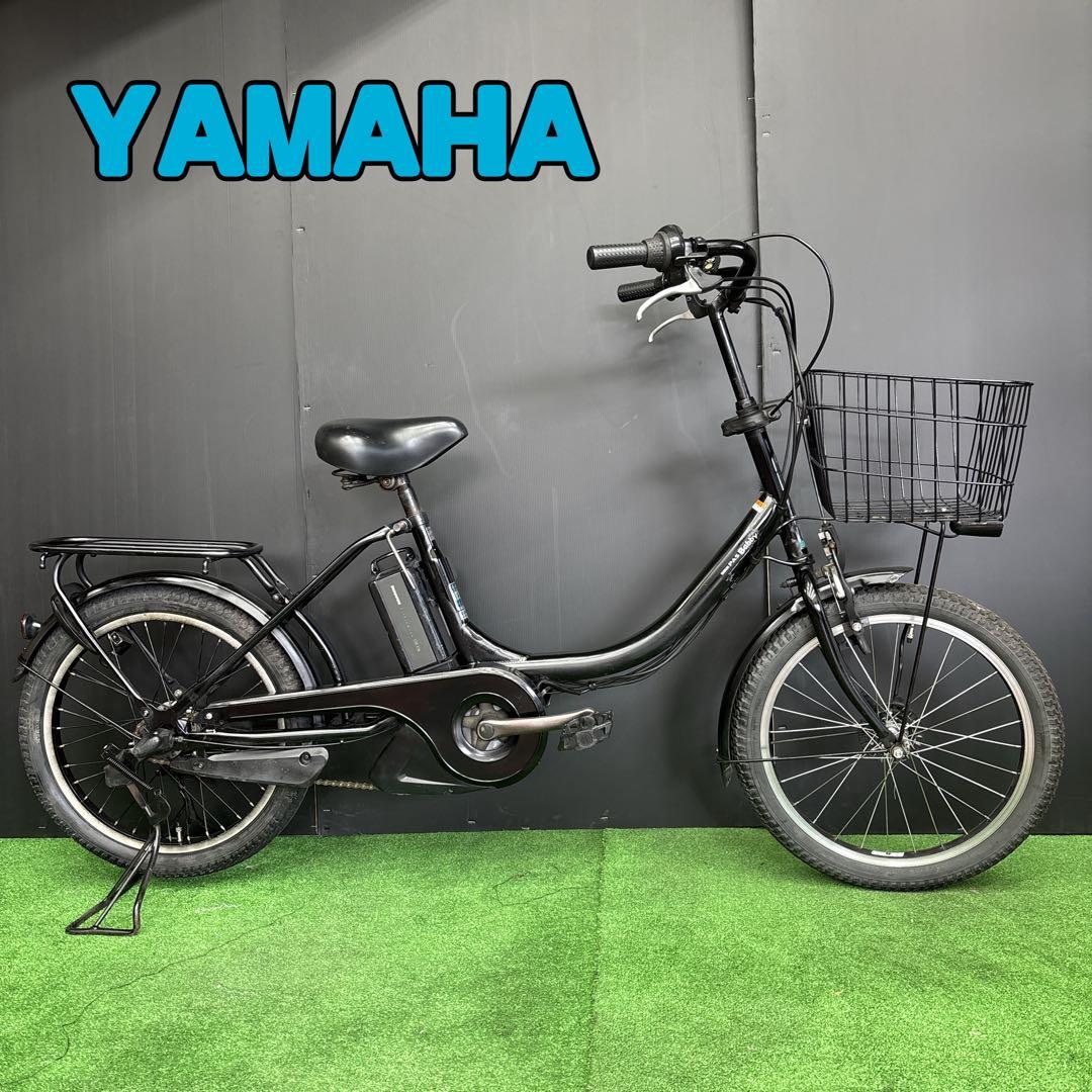 電動自転車 YAMAHA PAS Babby ブラック 3人乗り対応　54