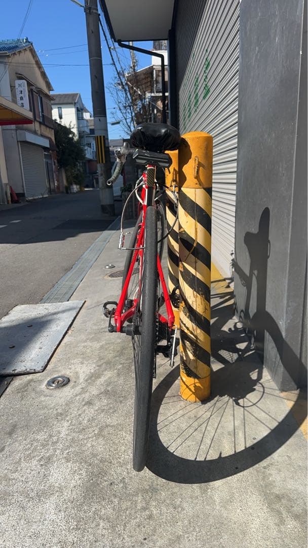 リアクト400 ロードバイク　希少赤車体