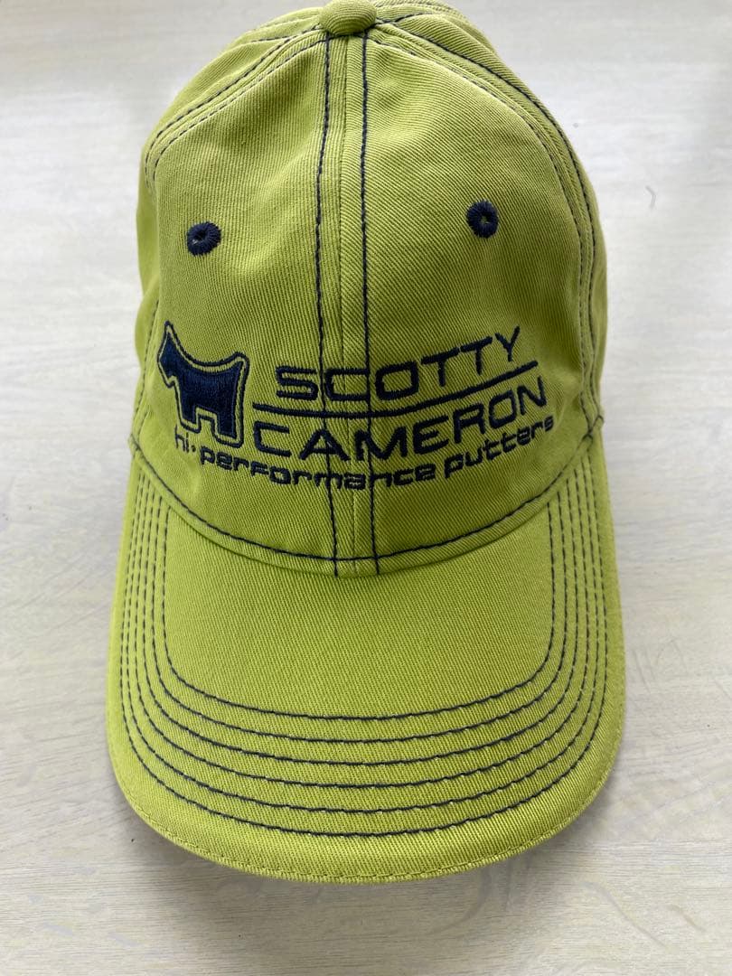 Scotty Cameron キャップ 明るい緑色