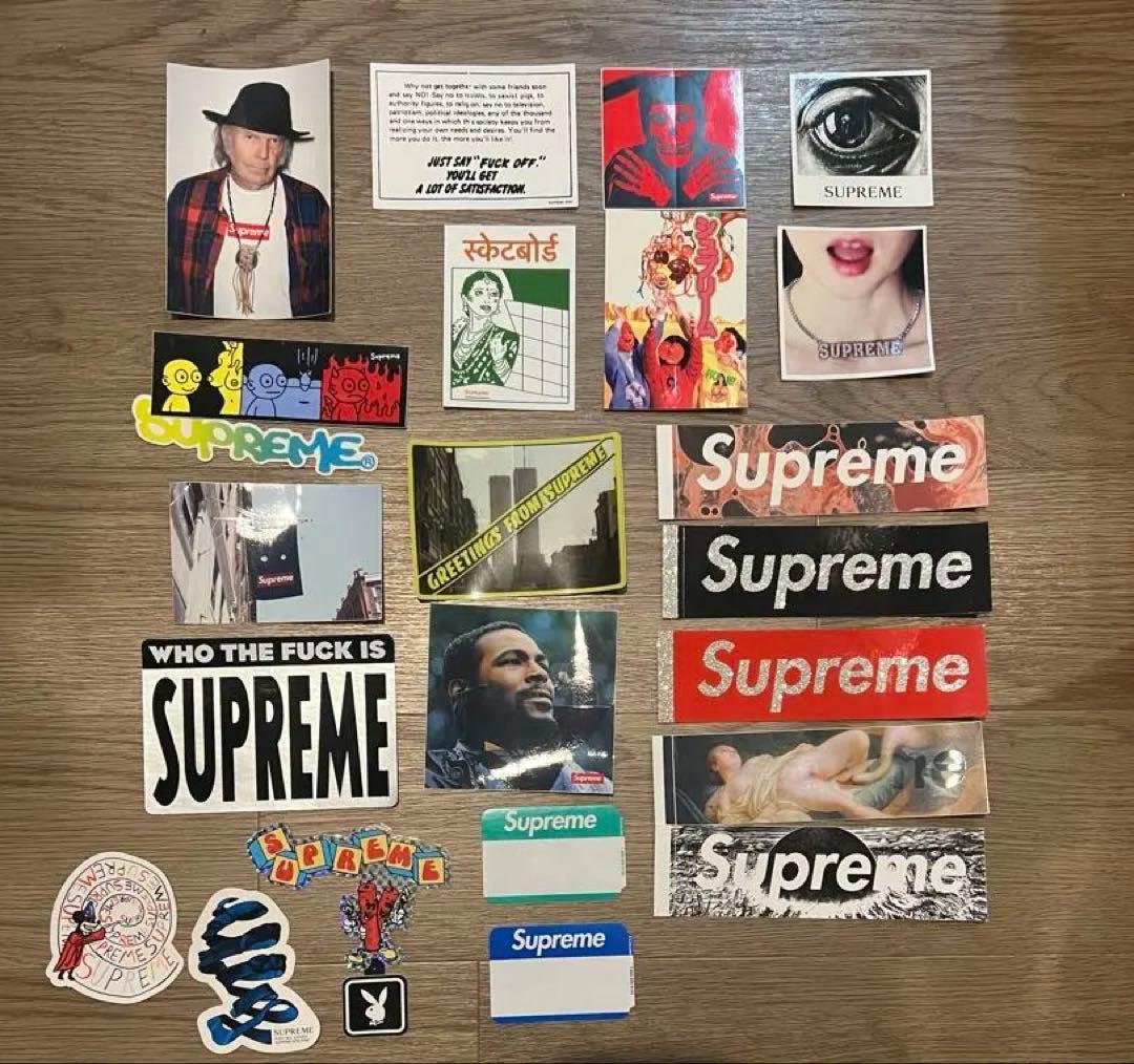 Supreme ステッカー　セット　box logo