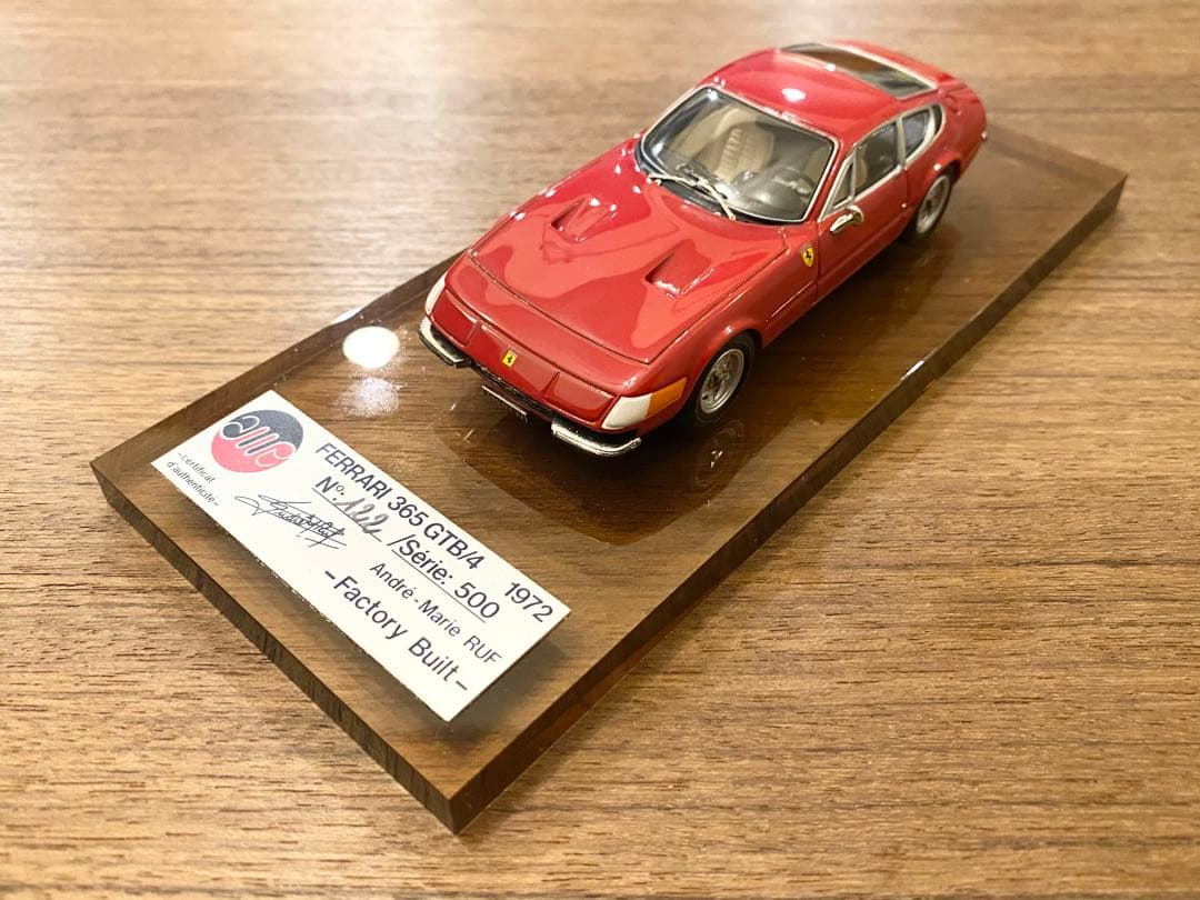 中古品 希少！1/43 AMR フェラーリ 365GTB/4 デイトナ レッド