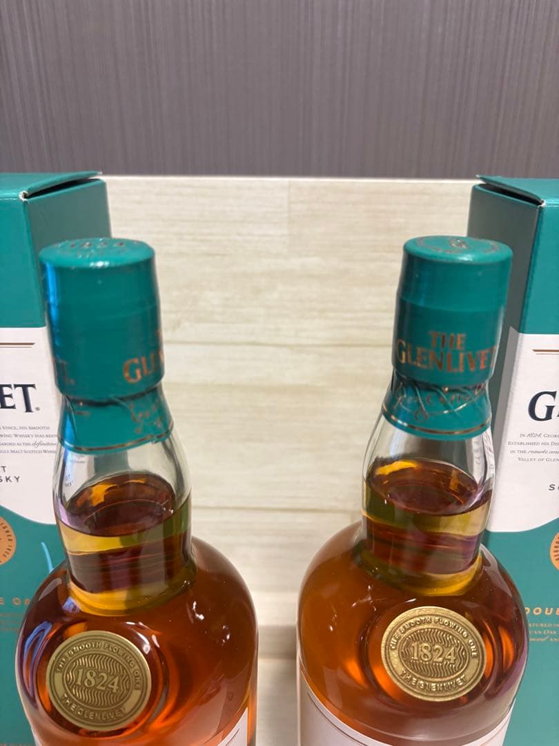 THE GLENLIVET 12年 シングルモルトウイスキー 2本セット