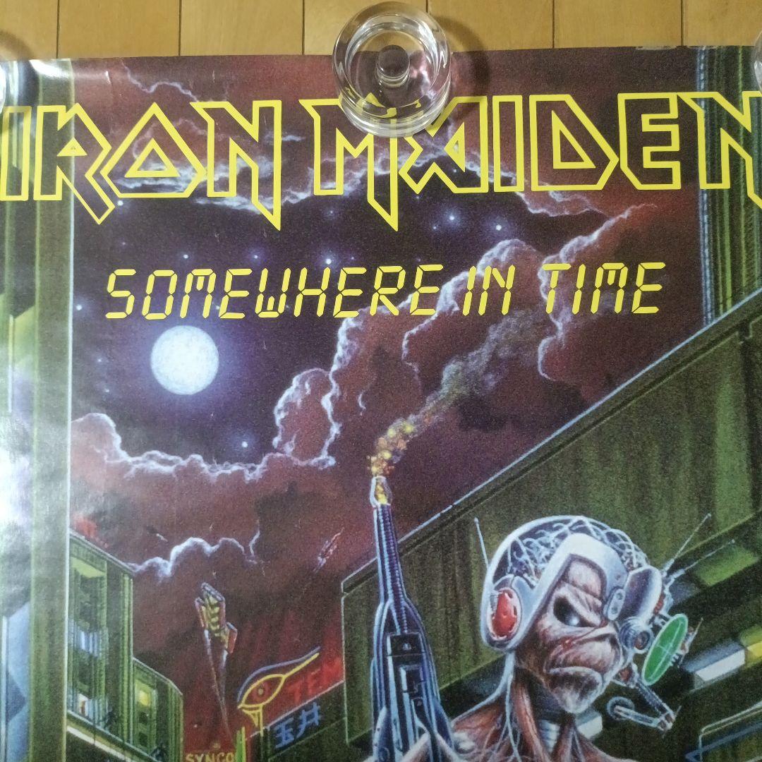 IRON MAIDEN 1986 ポスター Somewhere in Time