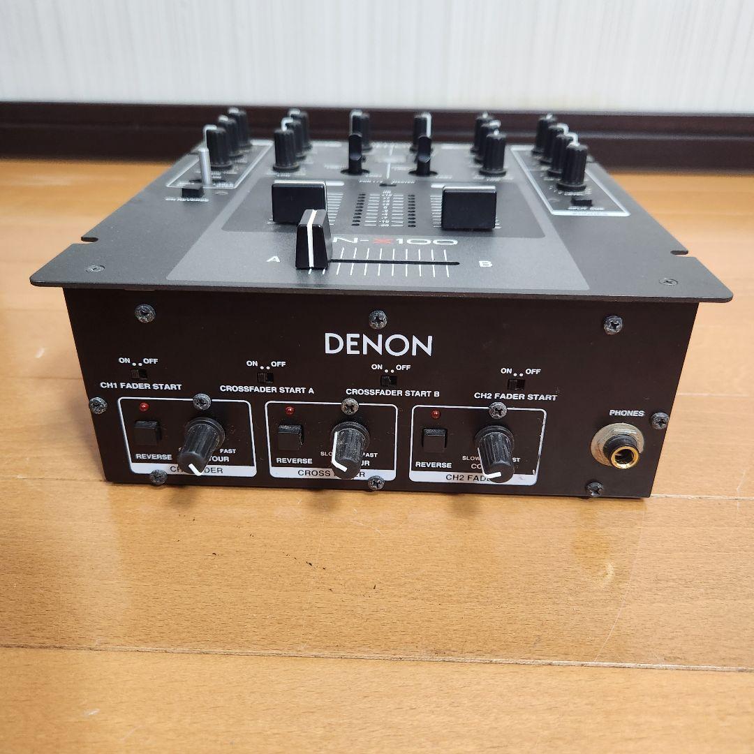 【美品】DN-X100 DENON デノン DJミキサー 動作品 音響