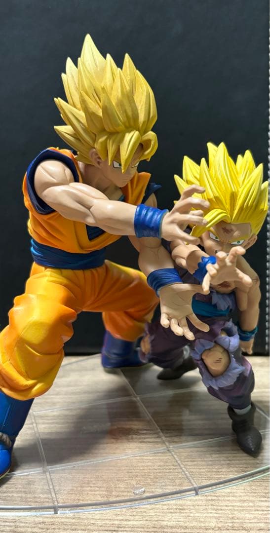 ドラゴンボール　ドラマチックショーケース　フィギュア　親子かめはめ波