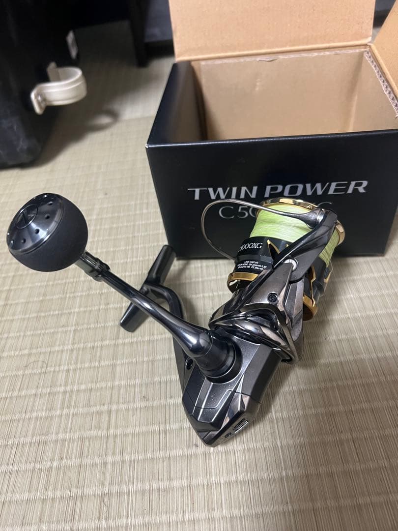 SHIMANO TWIN POWER C5000XG スピニングリール　美品！！