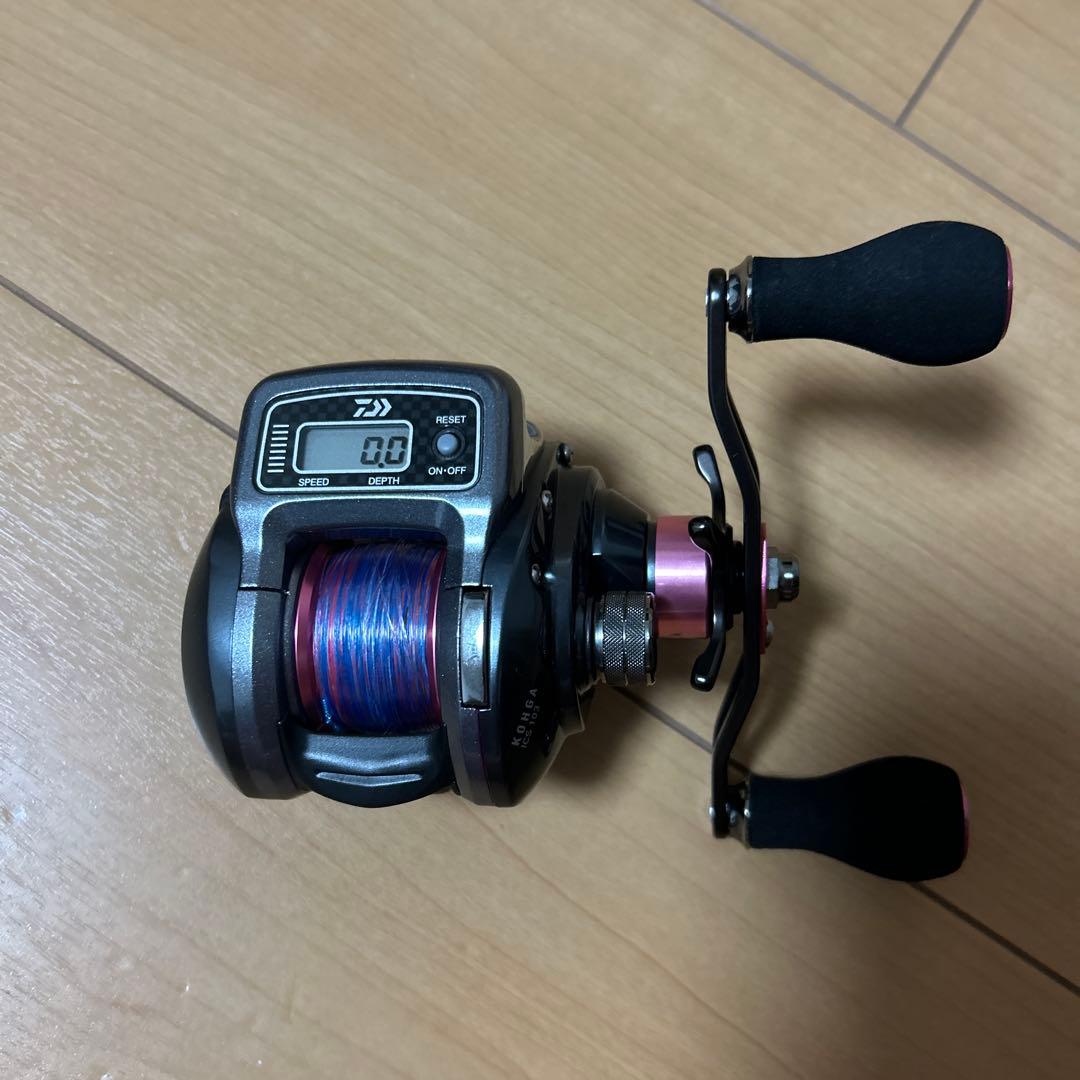 【最終価格】DAIWA 紅牙 KOHGA ICS103 ベイトリール 程度良好