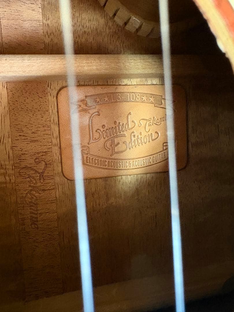 Takamine L3-108LTD EDITION エレアコ　1991年製