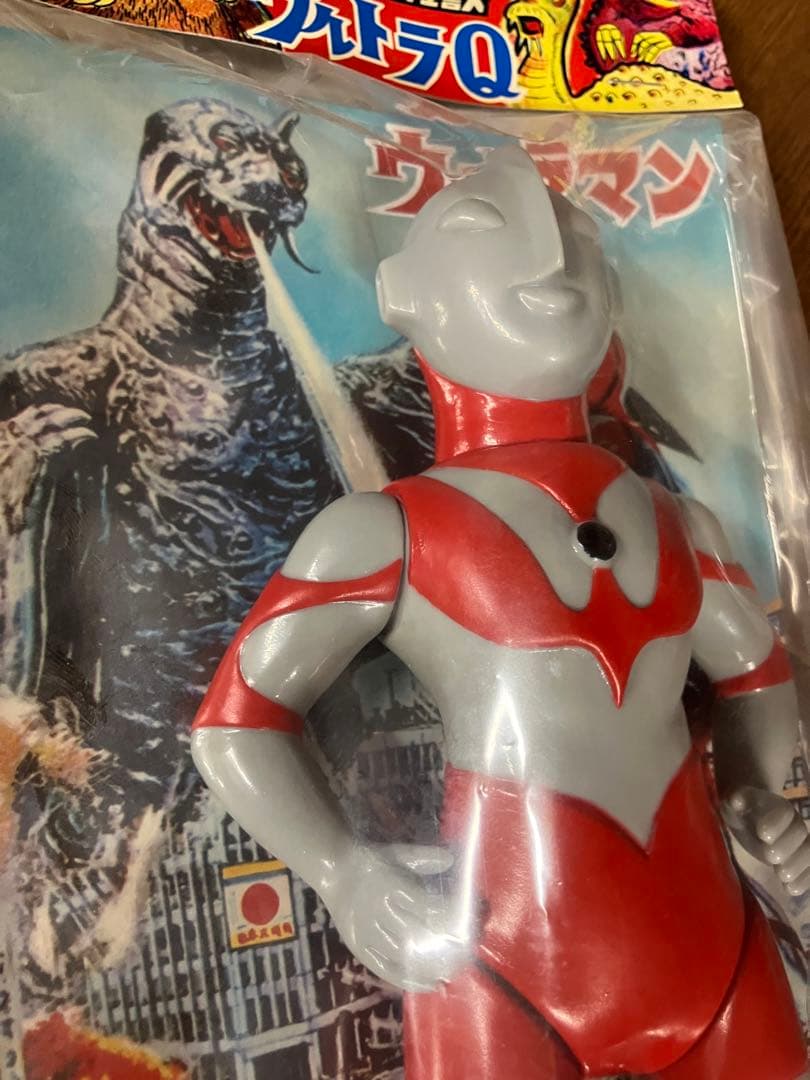 (最終値下げ) マルサンソフビ　ウルトラマン350 Bタイプ