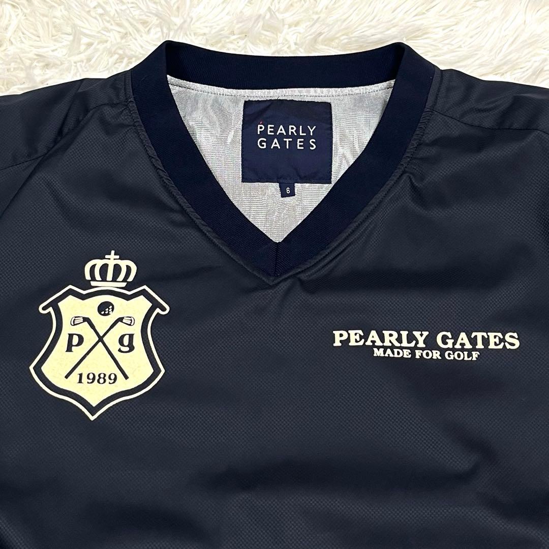 美品✨PEARLY GATES ジャケット 大きいサイズ6 ネイビー
