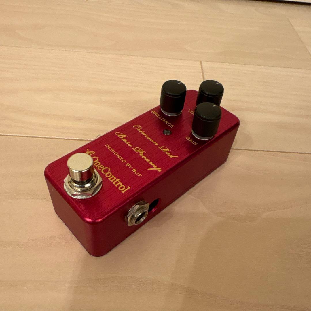 【美品】One Control Crimson Red Bass Preamp