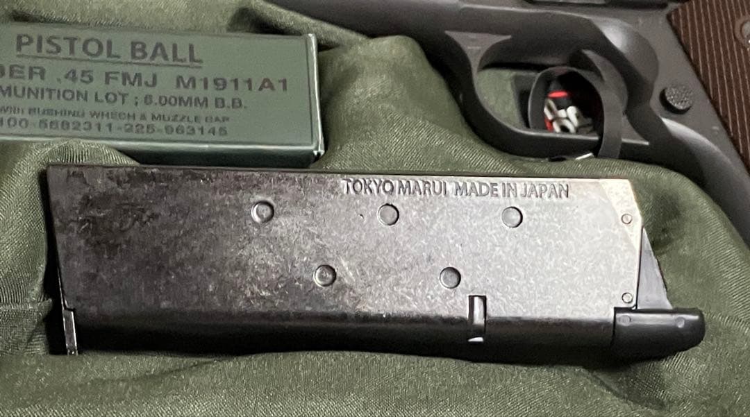 美品　東京マルイ　M1911A1 コルト　ガバメント　ASGK刻印あり