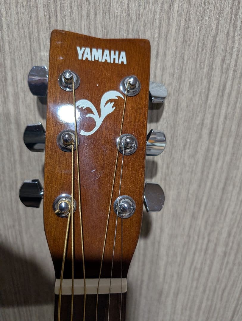 美品/YAMAHA　F310P 改チューナー付エレアコ　ケース付