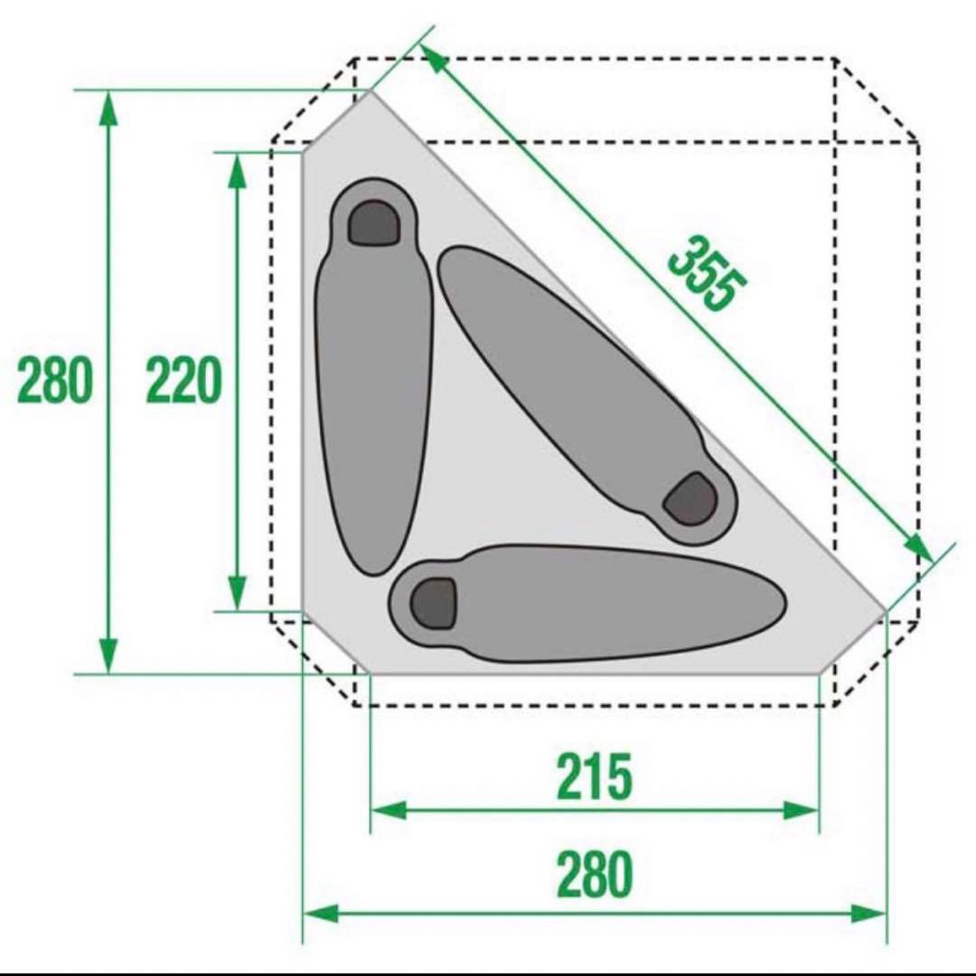 THE NORTH FACE Evabase 6 Half Inner 新品