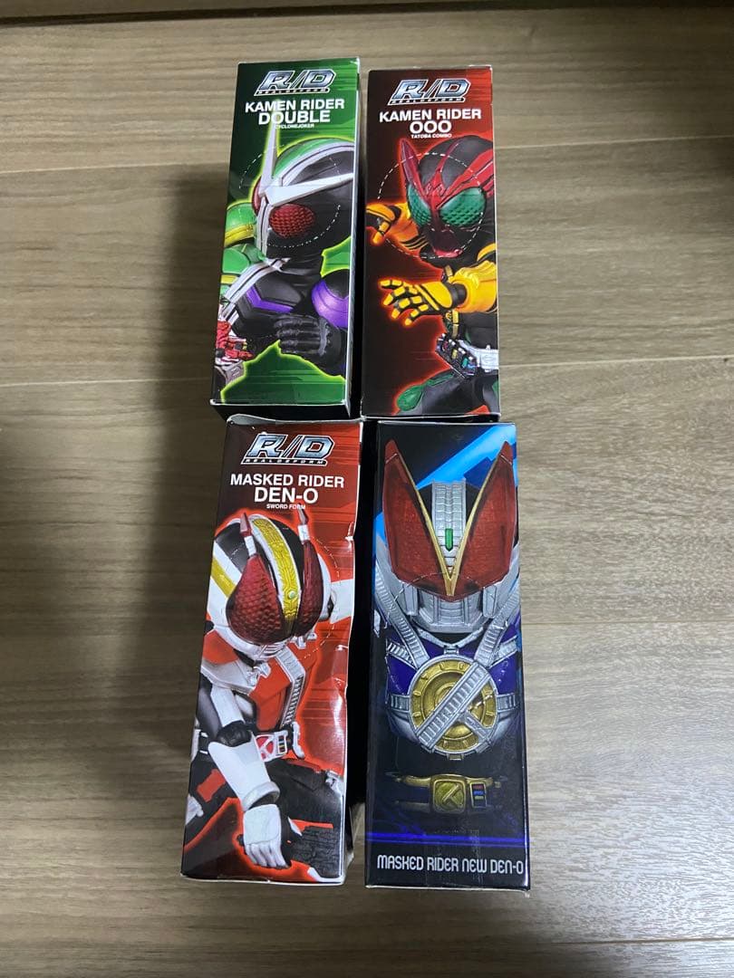 仮面ライダー フィギュア 4体セット　RD ダブル　オーズ　電王