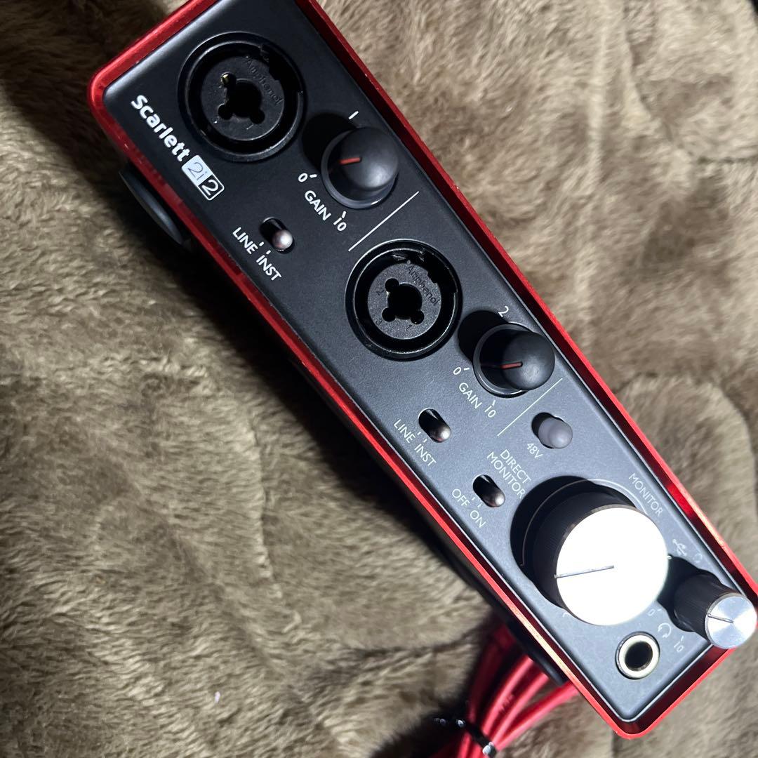 Focusrite Scarlett 2i2 オーディオインターフェイ
