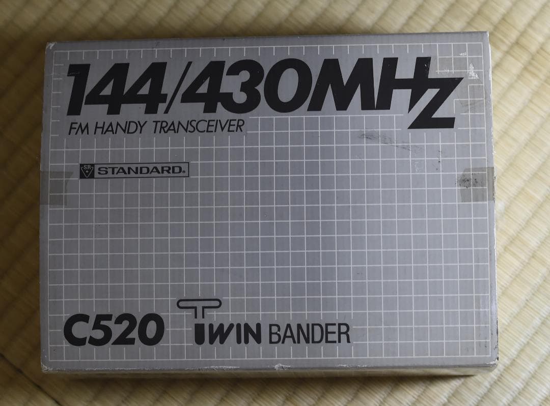 受信機 STANDARD C520 TWIN BANDER 144/430MHZ