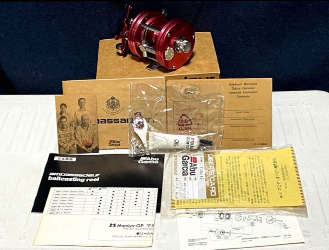 アンバサダー 5000C Classic Replica アブ 新品 未使用