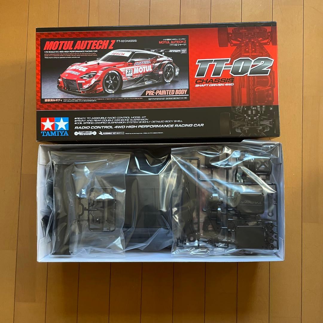 タミヤ　1/10 MOTUL AUTECH Z 【TT-02】