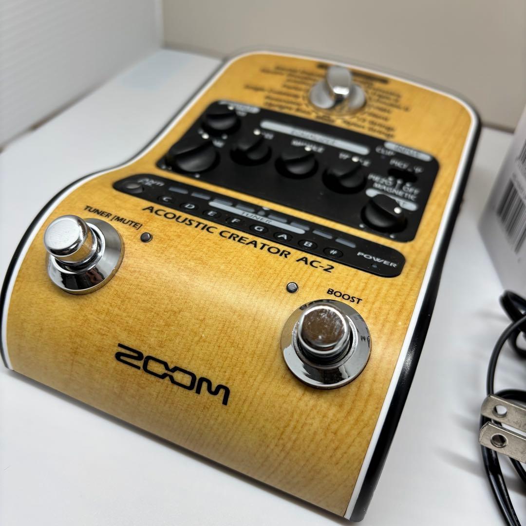 2369 ZOOM AC-2 ギター DI プリアンプ エフェクター