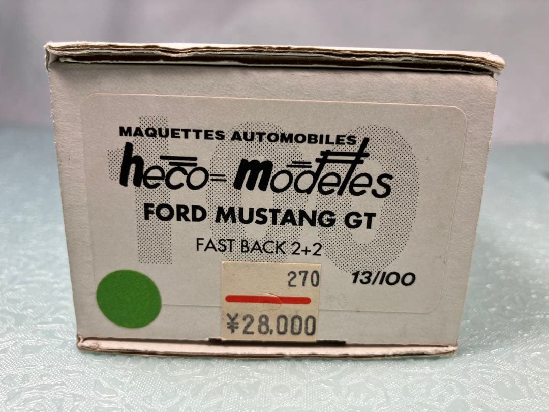 Heco Models フォード・マスタング ＧＴファストバック2+2 1966