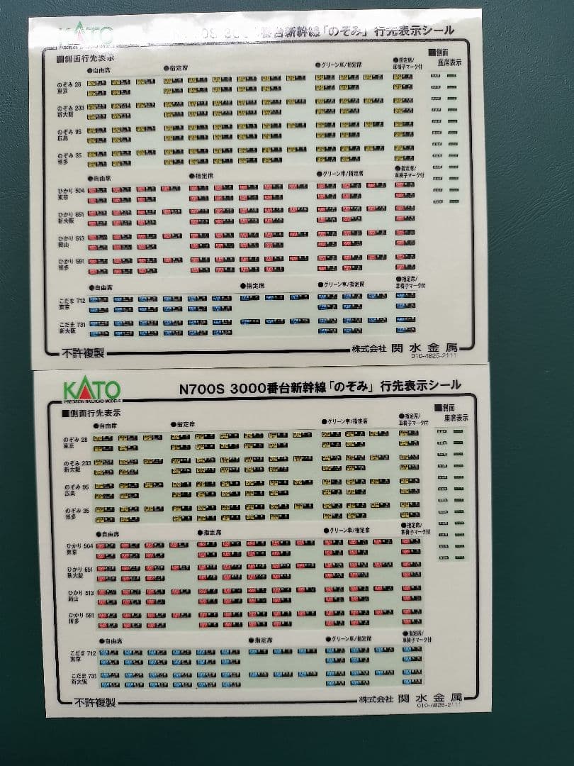 KATO 10-1742 N700S 3000番台 のぞみ 16両セット
