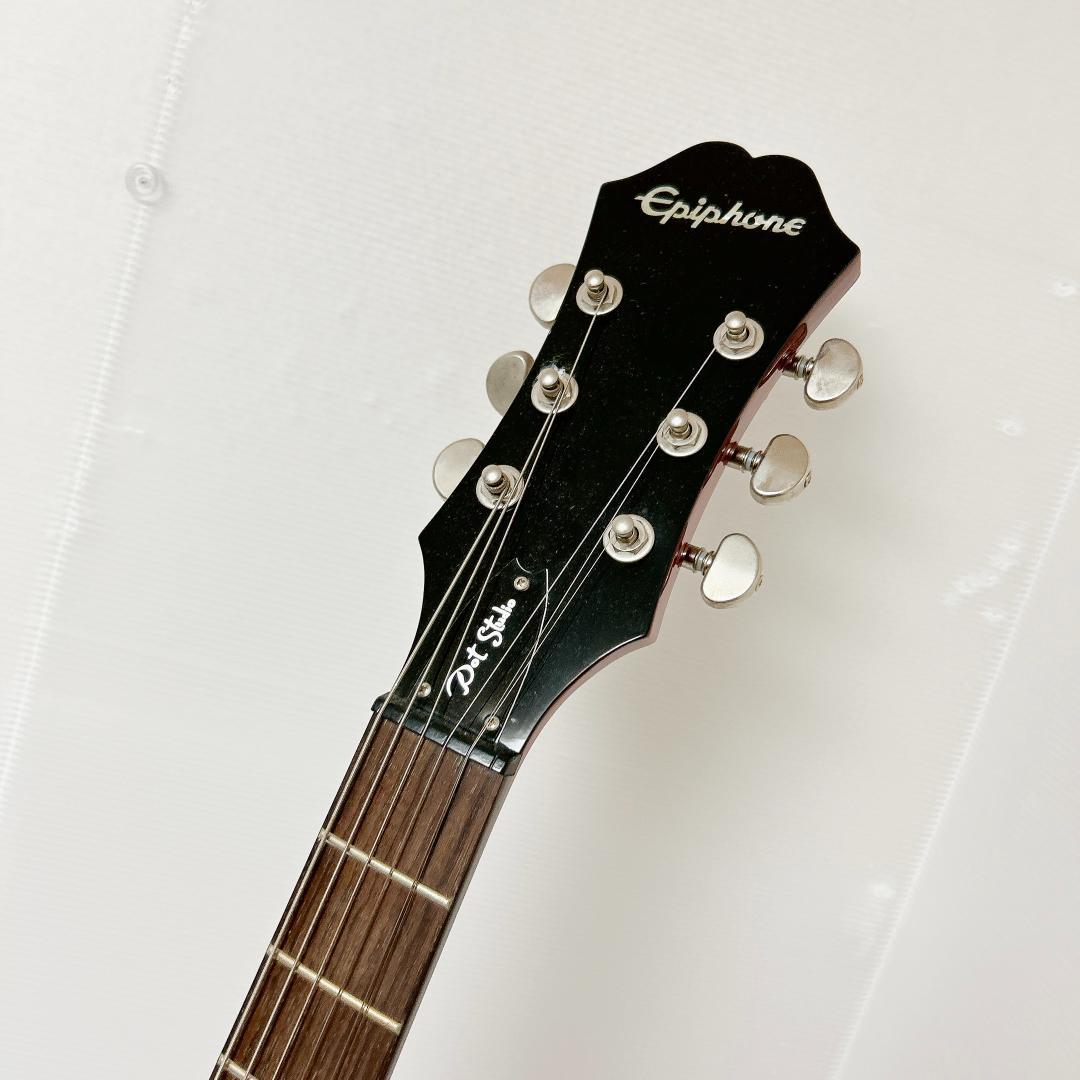 美品 Epiphone エピフォン Dot studio ドットスタジオ レッド