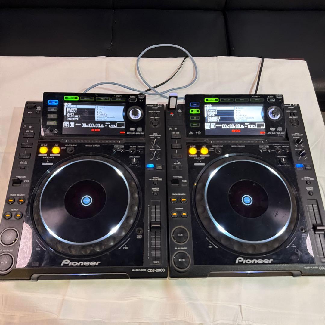 Pioneer CDJ-2000 2台セット