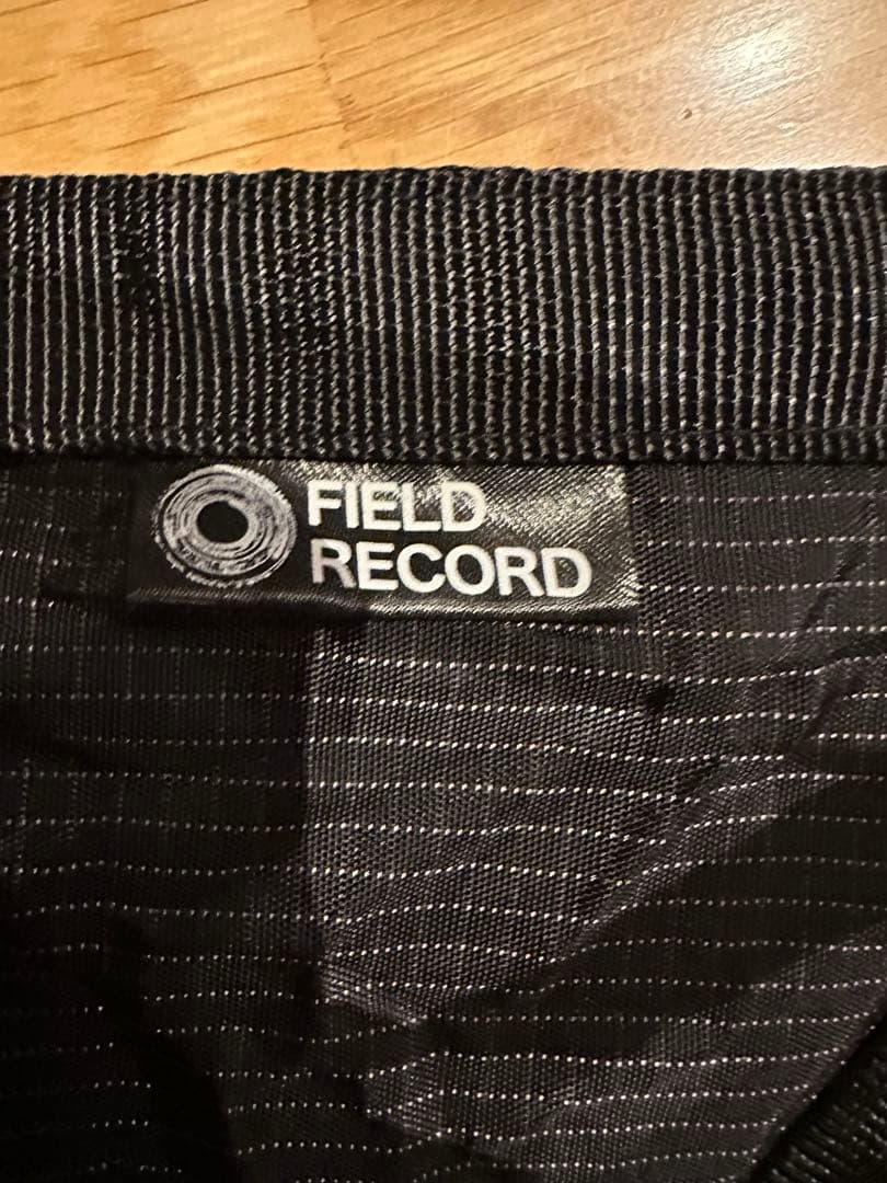 FIELD RECORD 折りたたみチェア ブラック