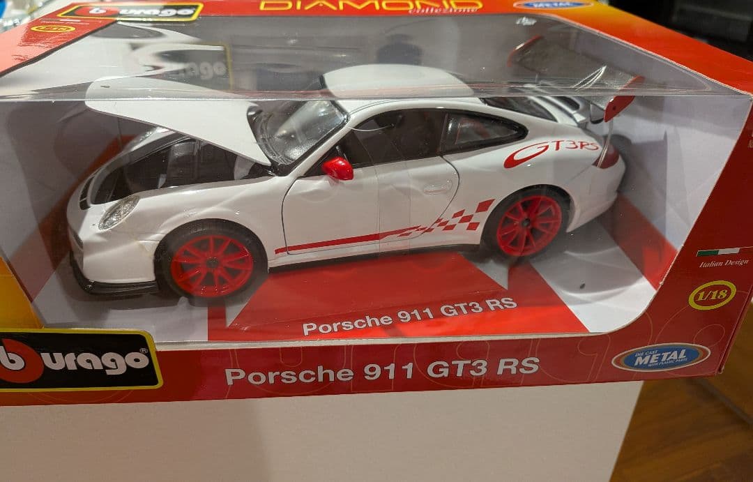 Bburago Porsche 911 GT3 RS 1/18 未開封・美品