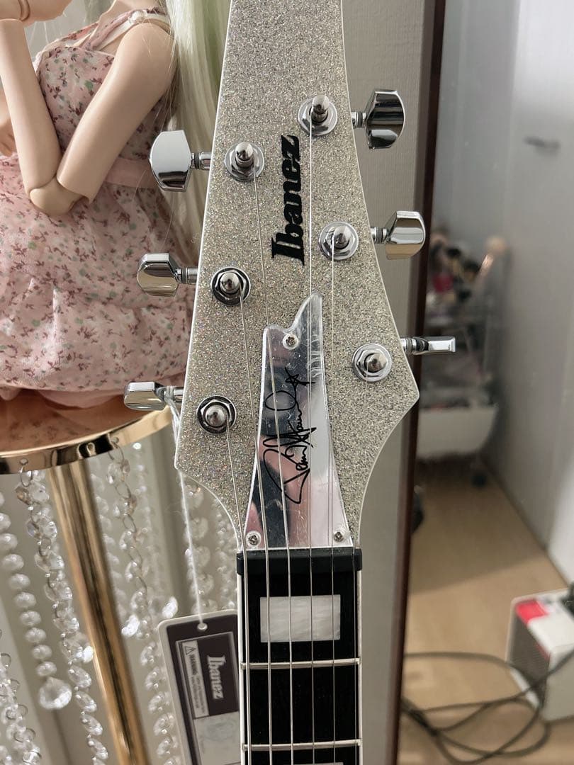 【超美品】　最终値下げ Ibanez エレキギター シルバー