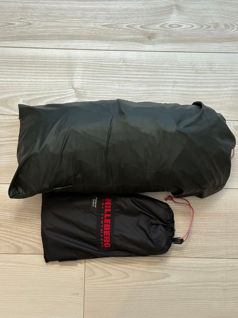 Hilleberg Anaris グリーン　純正フットプリント付き