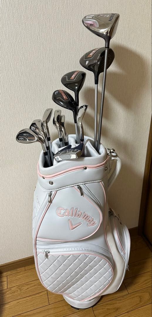 Callaway ゴルフバッグ・キャディバッグ ホワイト・ピンク