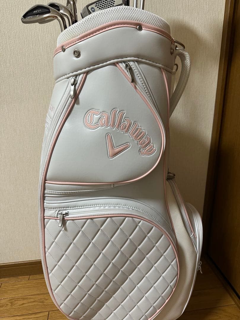 Callaway ゴルフバッグ・キャディバッグ ホワイト・ピンク