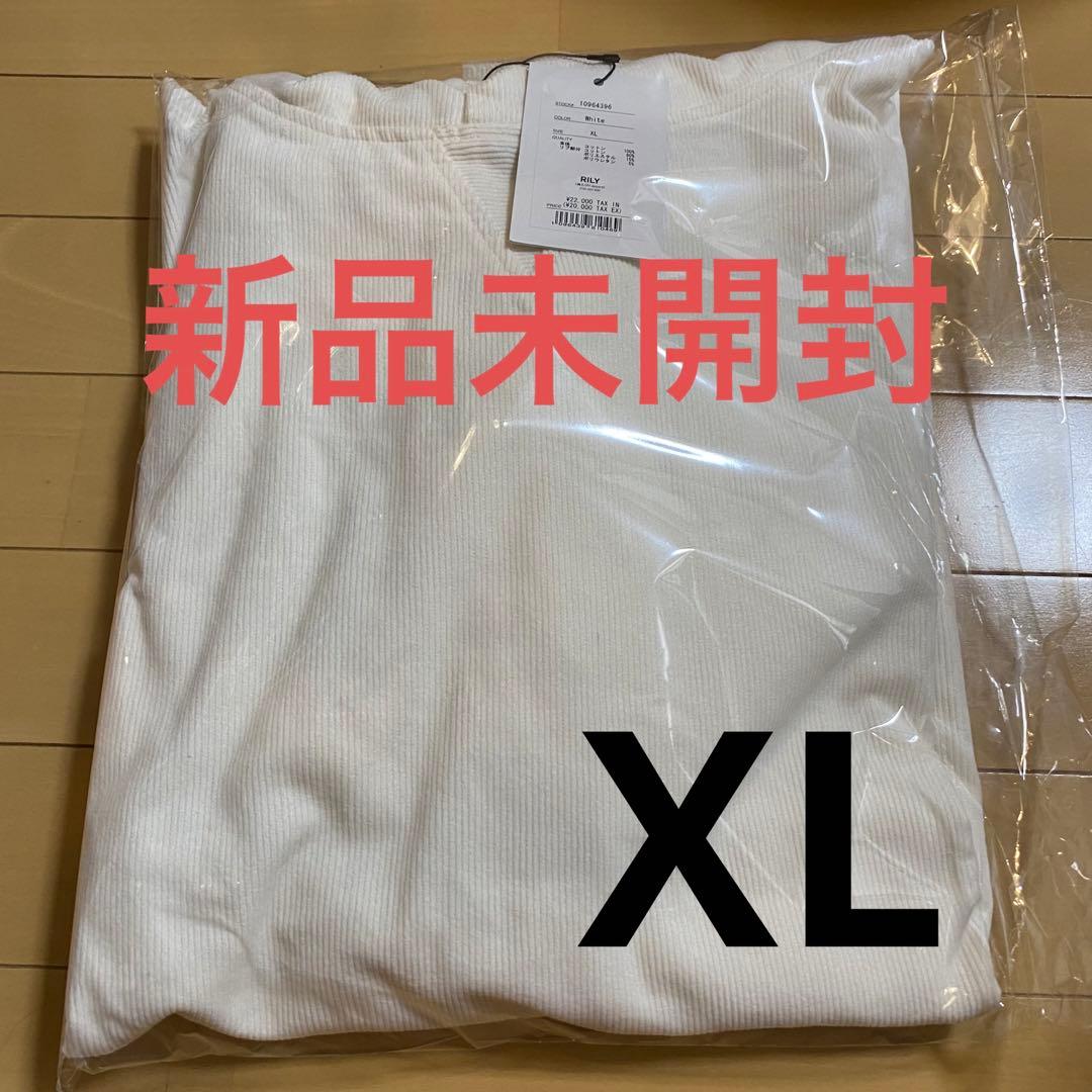 値下げ中！今市隆二 RILY Corduroy Hoodie White