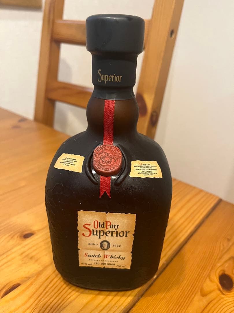 Old Parr Superior スコッチウイスキー オールドパー　スーペリア