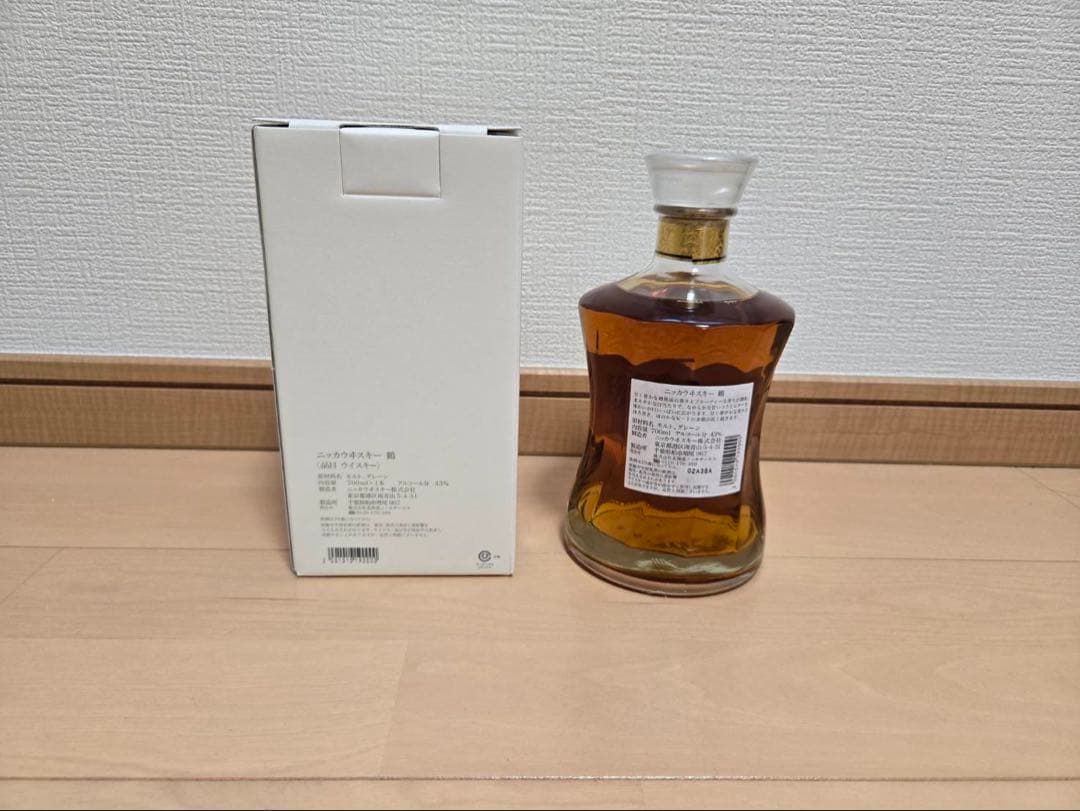 NIKKA 鶴　ウイスキー 箱有り