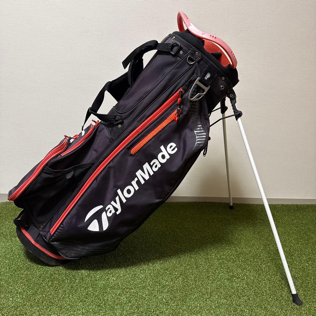 TaylorMade テーラーメイド キャディバッグ スタンド式 軽量 9.5型