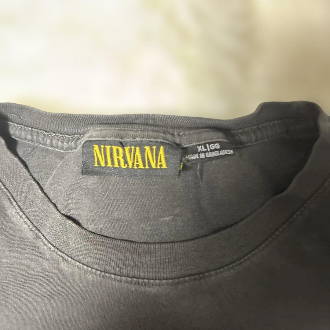 NIRVANA ヴィンテージスマイル Tシャツ XL