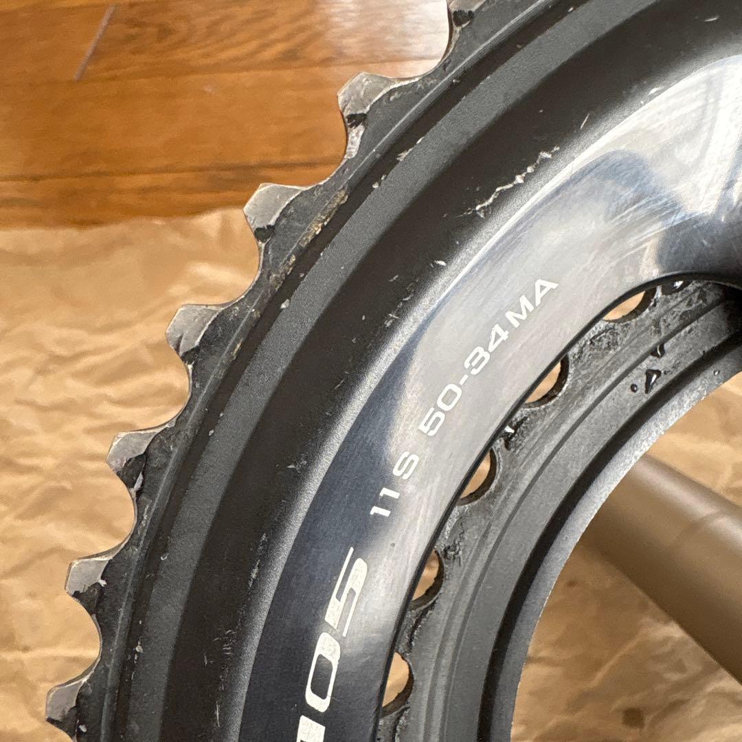 SHIMANO 105 5800 クランクセット 50-34T / 170mm