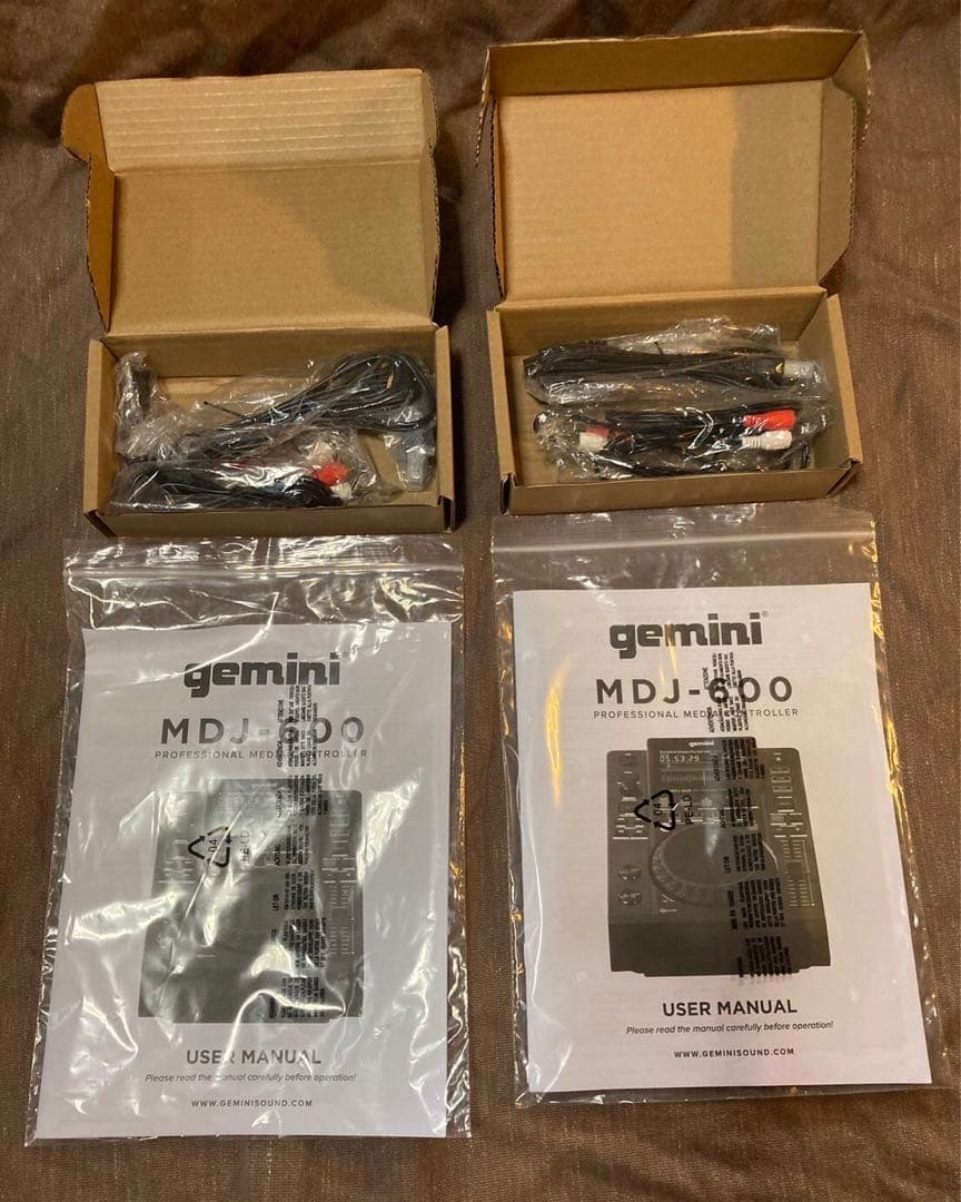 gemini MDJ-600 DJプレーヤー 2台セット