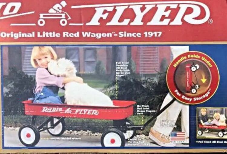 RADIO FLYER 34\" STEEL WAGON #89 未開封 USA製