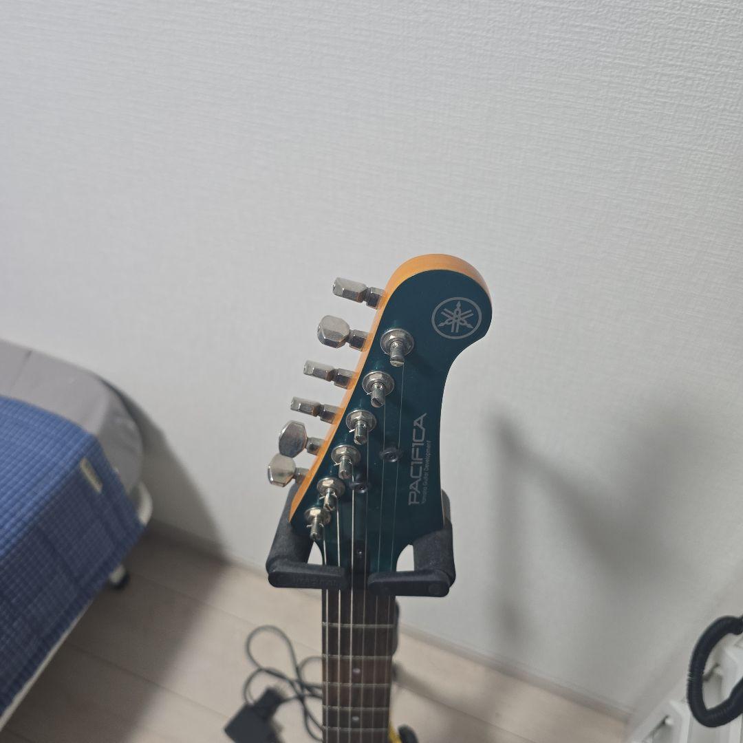 Yamaha PACIFICA612 アクアブルー ケース,スタンド含め