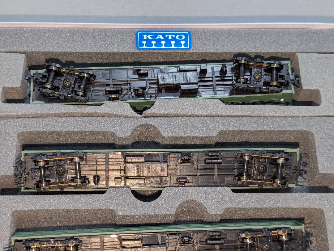 KATO　特急 はと 青大将編成　７両　全車室内灯　Nゲージ