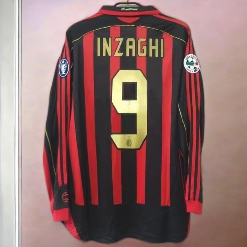 06-07 ACミラン INZAGHI インザーギ 9 長袖 シャツ