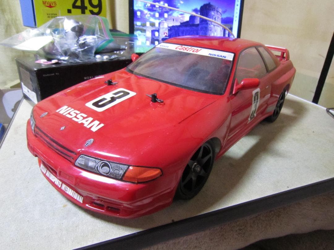 1/10 タミヤ TA01 日産スカイライン R32 GTR 1991年製 送込