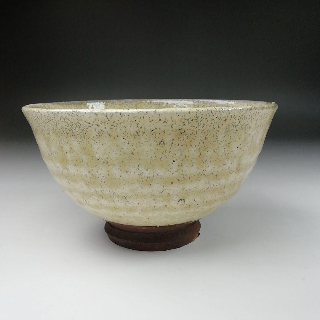 Ｔ８８　茶碗　『灰釉茶碗』『有岡保行作』　共箱　抹茶碗　茶道具
