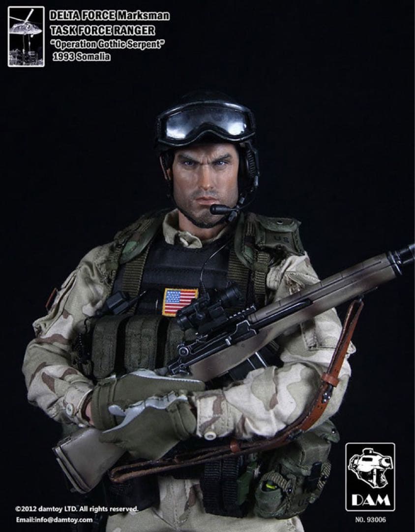 ミリタリー DELTA FORCE Marksman TASK FORCE RANGER